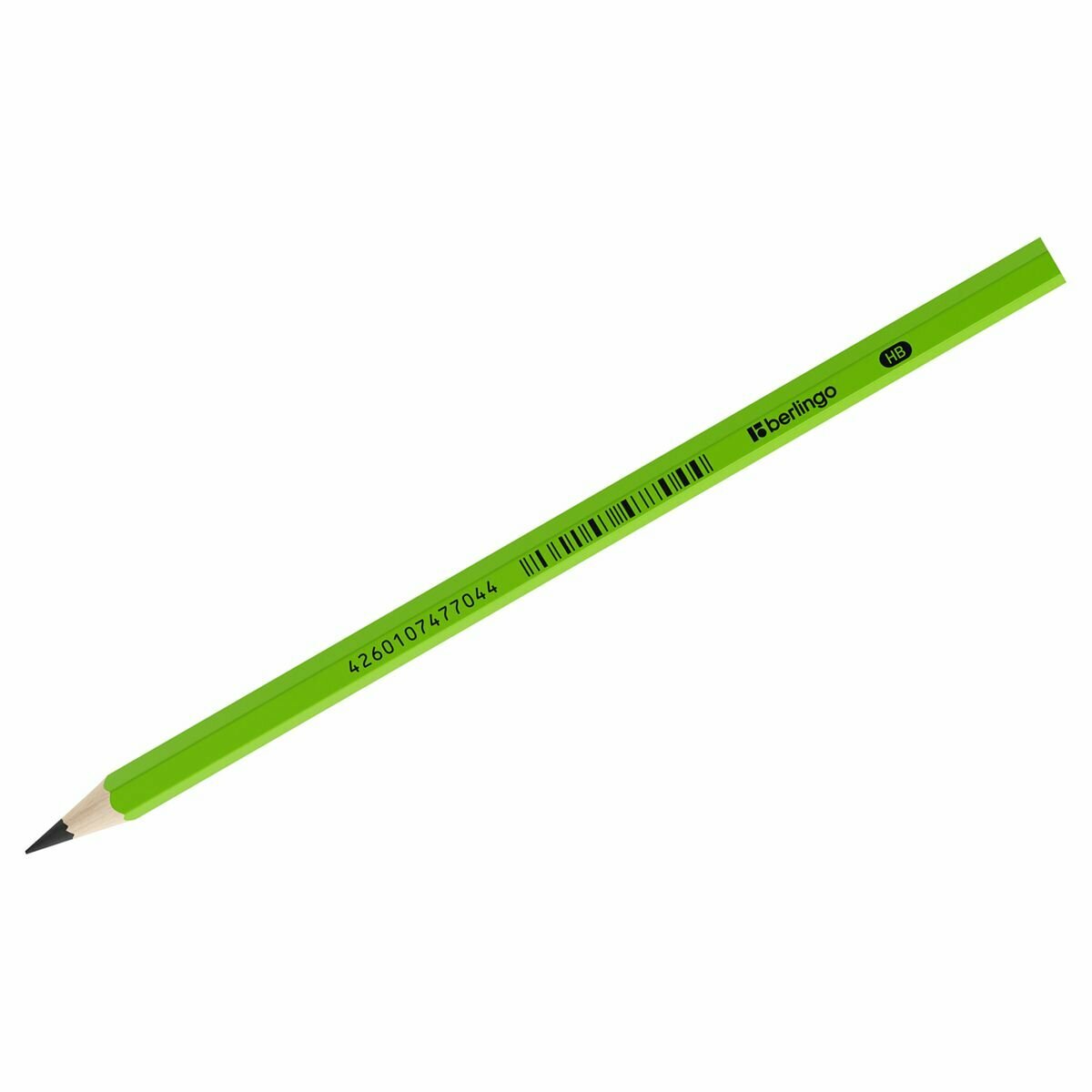 72 шт, Карандаш ч/г Berlingo "Office soft" HB, заточен, пластиковый