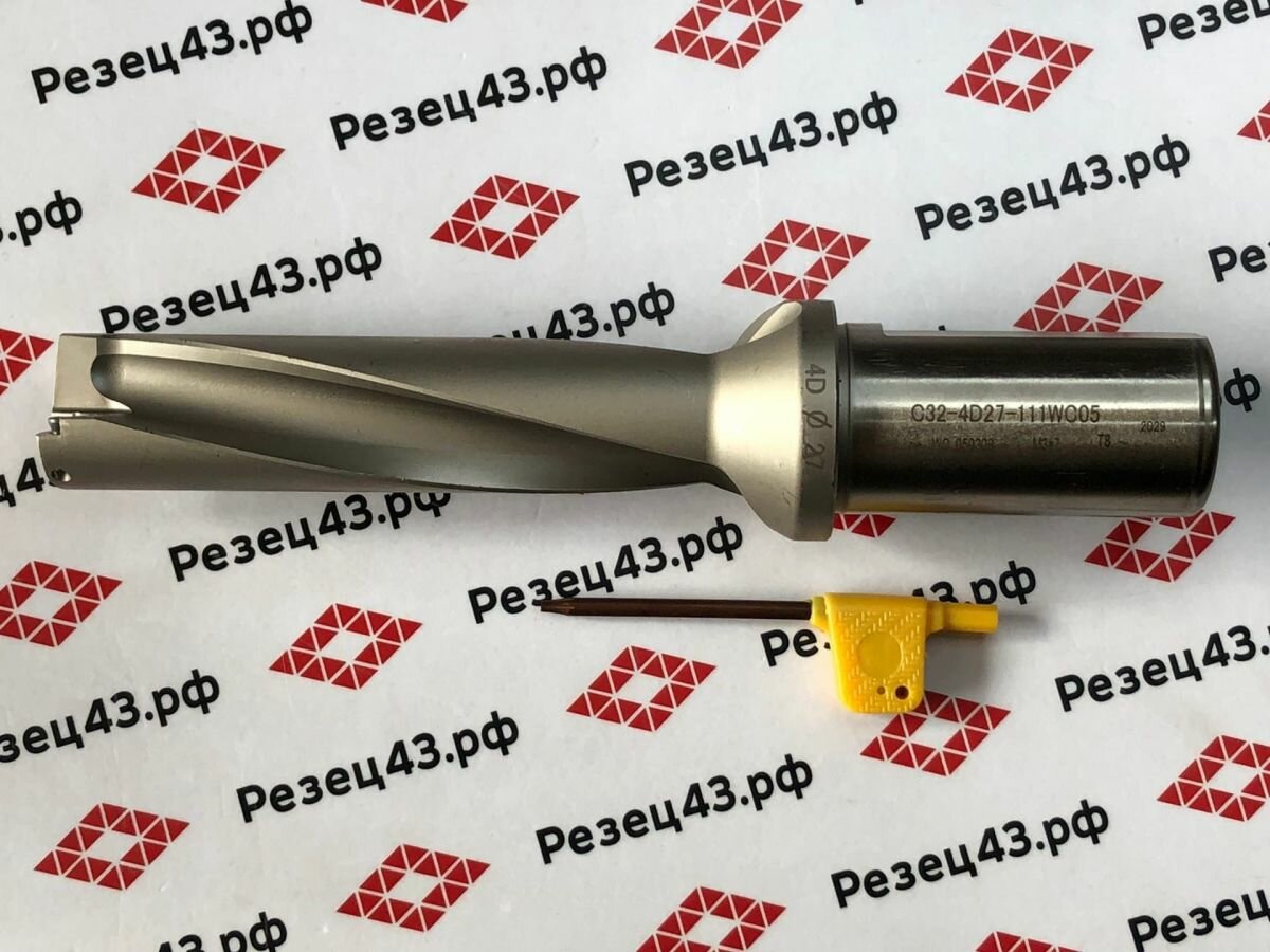Корпусное сверло WC-27-C32-4D под сменные пластины WC**