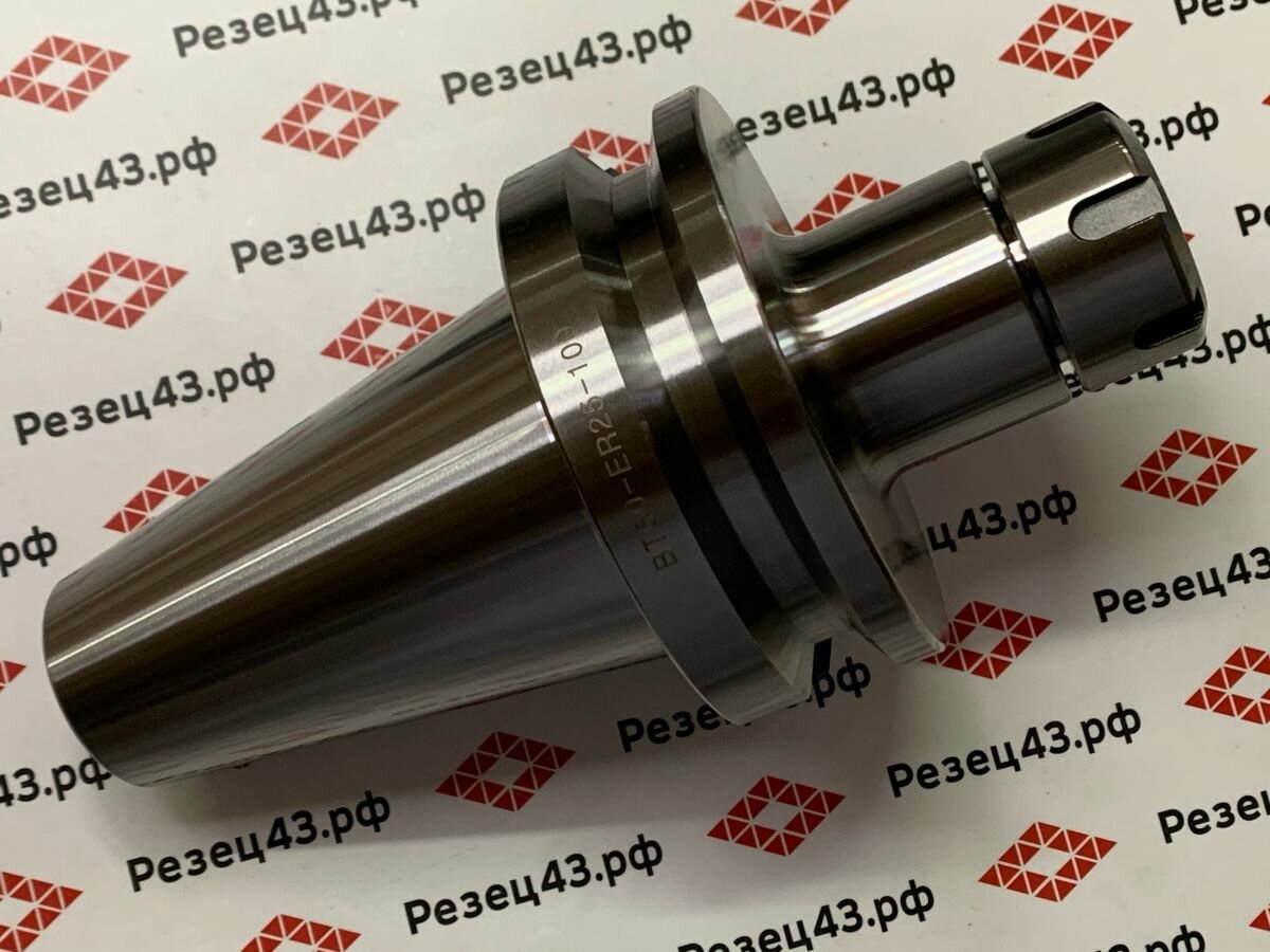 Цанговый патрон BT50 под цанги ER25 вылет 100 мм (BT50-ER25-100)