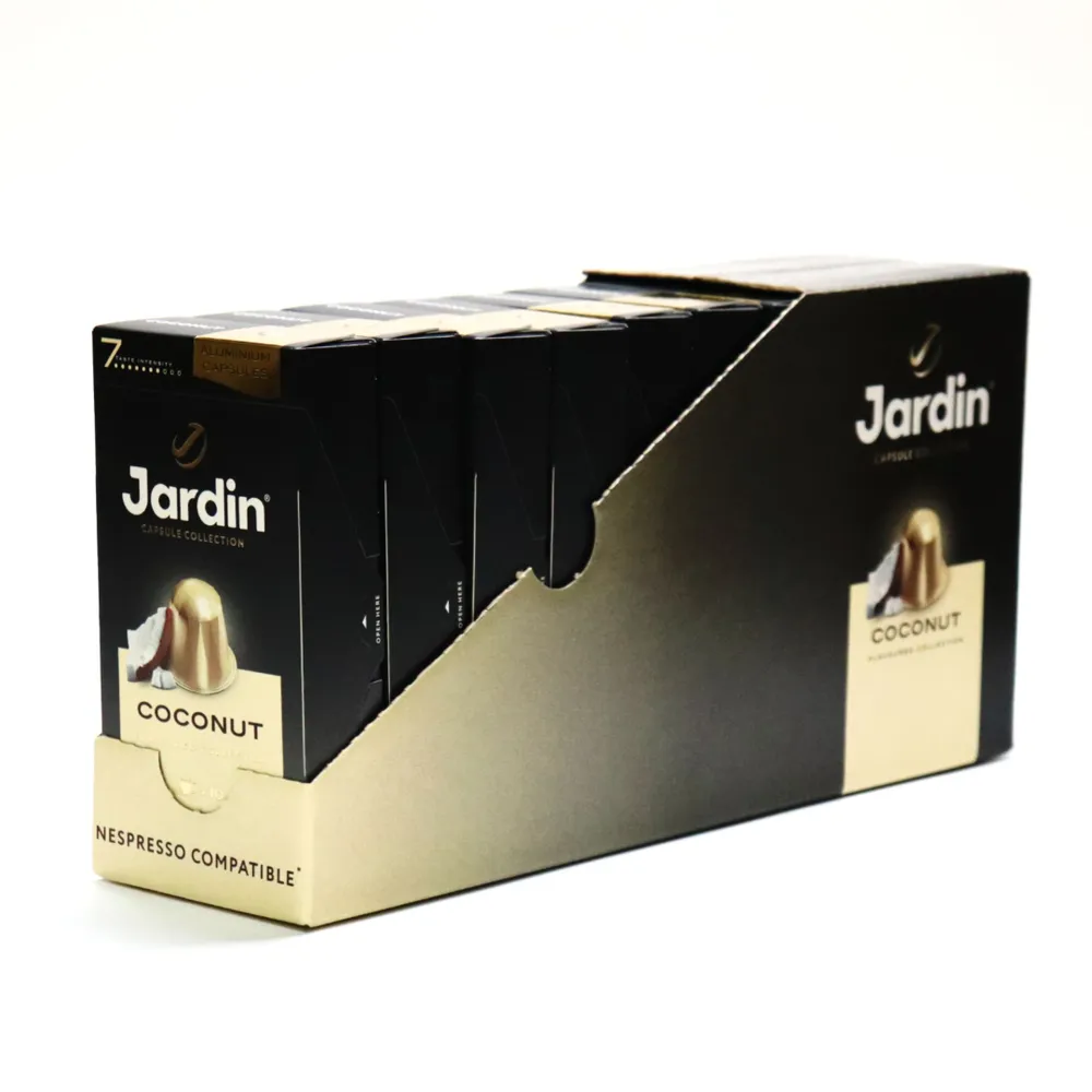 Кофе в капсулах Jardin Coconut, 100 капсул для кофемашин Nespresso
