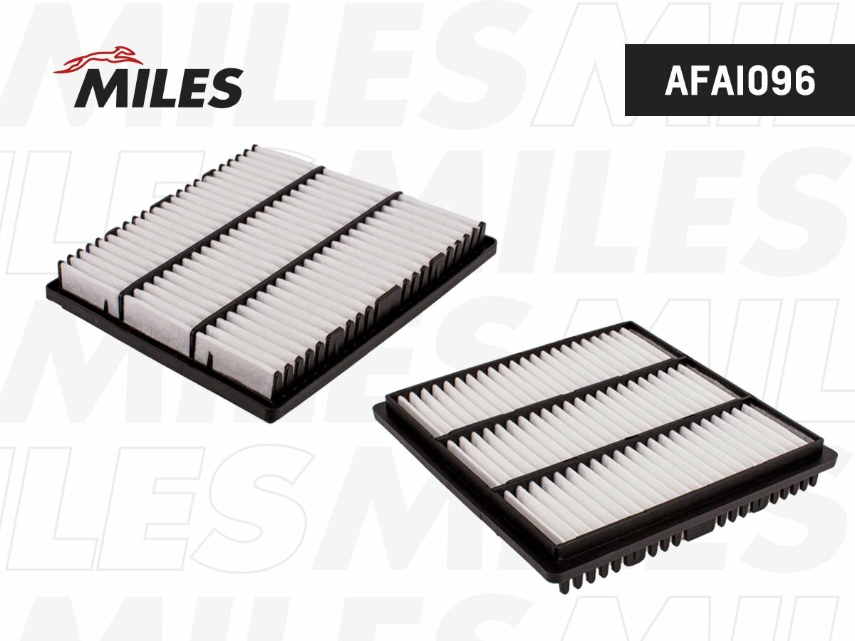 MILES Фильтр воздушный MITSUBISHI PAJERO 3.0 V6 -95 (FILTRON AP172/1, MANN C2332, VIC A-346) AFAI096