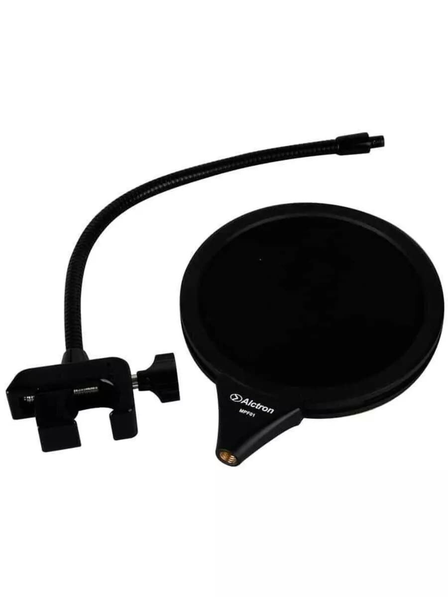 Студийная ветрозащита (поп-фильтр), двойной, нейлон, Alctron MPF01