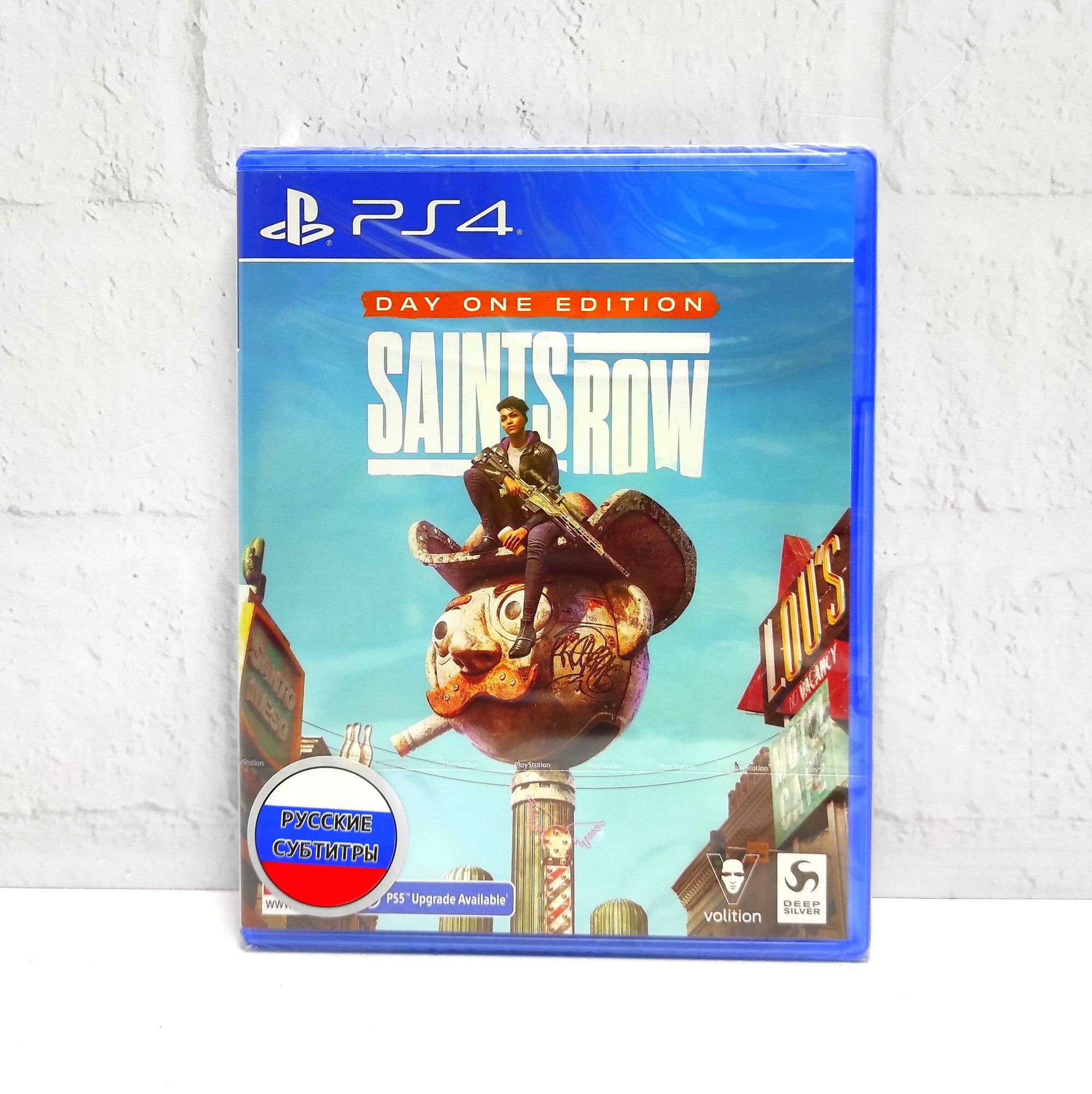 Saints Row Day One Edition Русские субтитры CUSA 26457 Видеоигра на диске PS4 / PS5