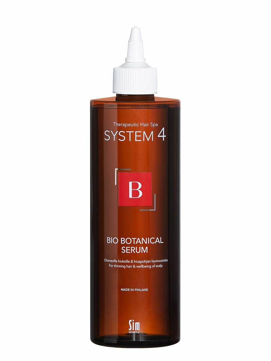Sim Sensitive Сыворотка Sim Sensitive против выпадения волос ботаническая System 4, 500 мл