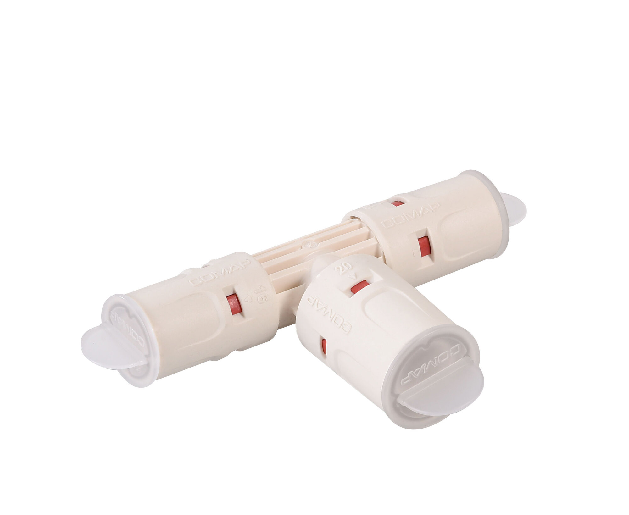 Тройник переходной MultiSkin PUSH Ø26x3-20x2-26x3 (коробка 40 шт.), Comap, шт
