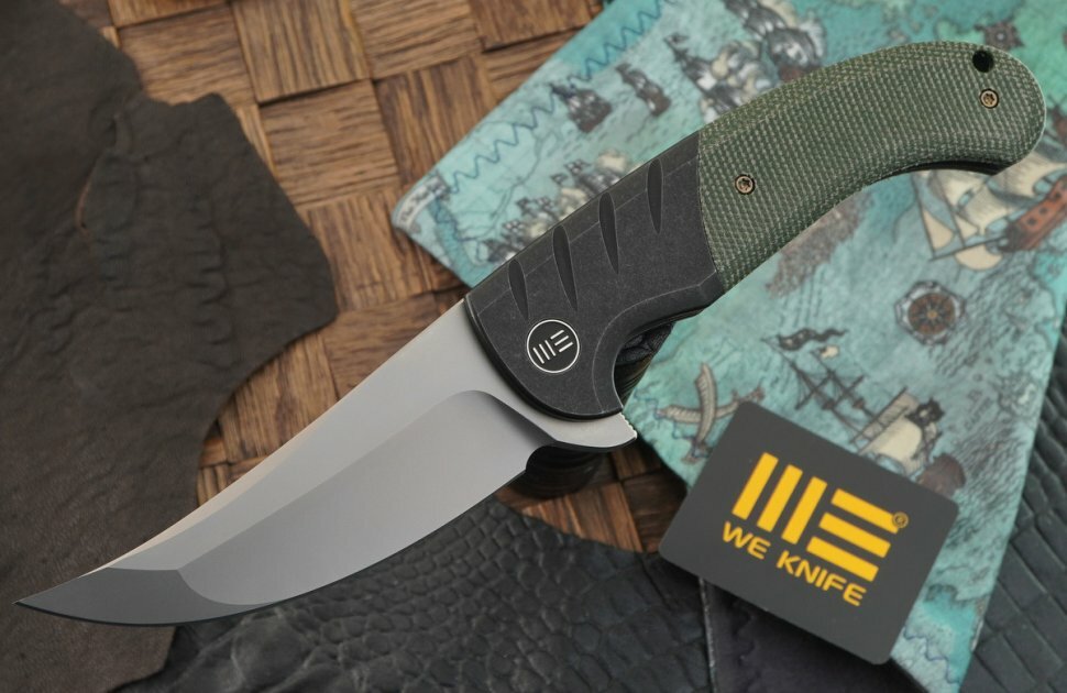 Складной нож We Knife Curvaceous WE20012-2