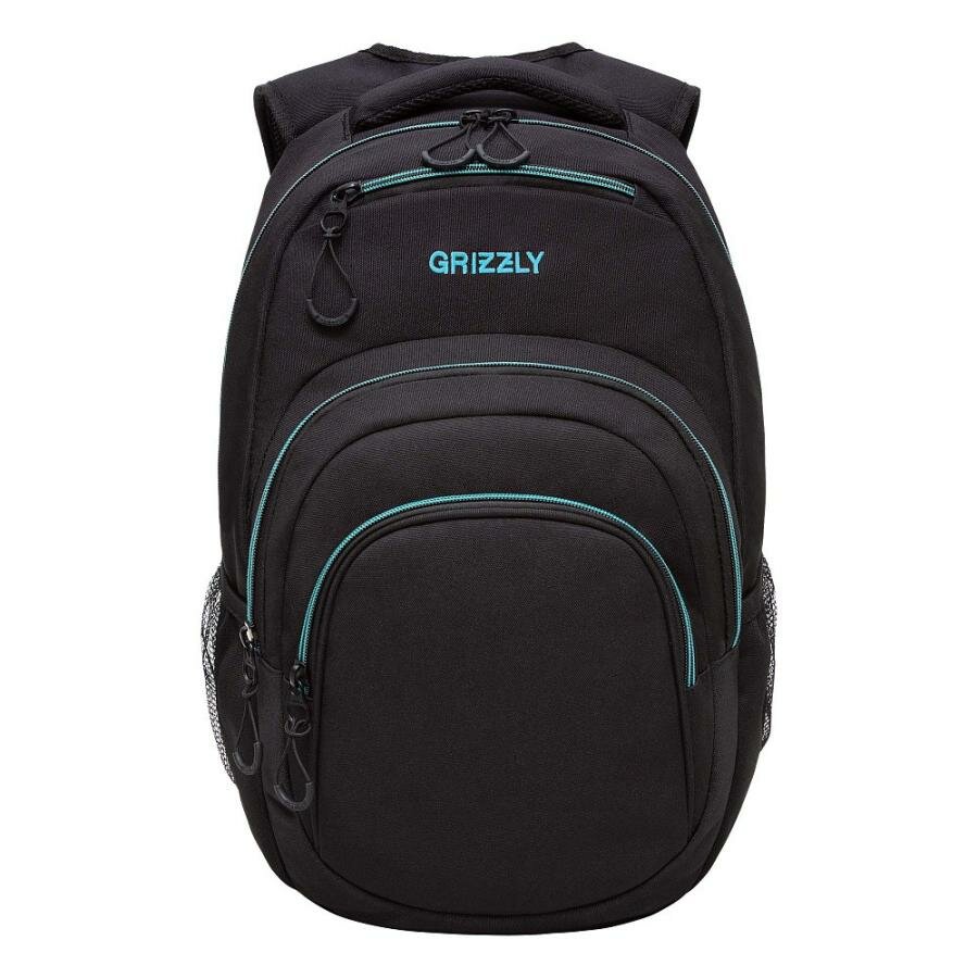 Рюкзак универсальный GRIZZLY с карманом для ноутбука 13" и одним отделением, мужской RQ-003-31/2