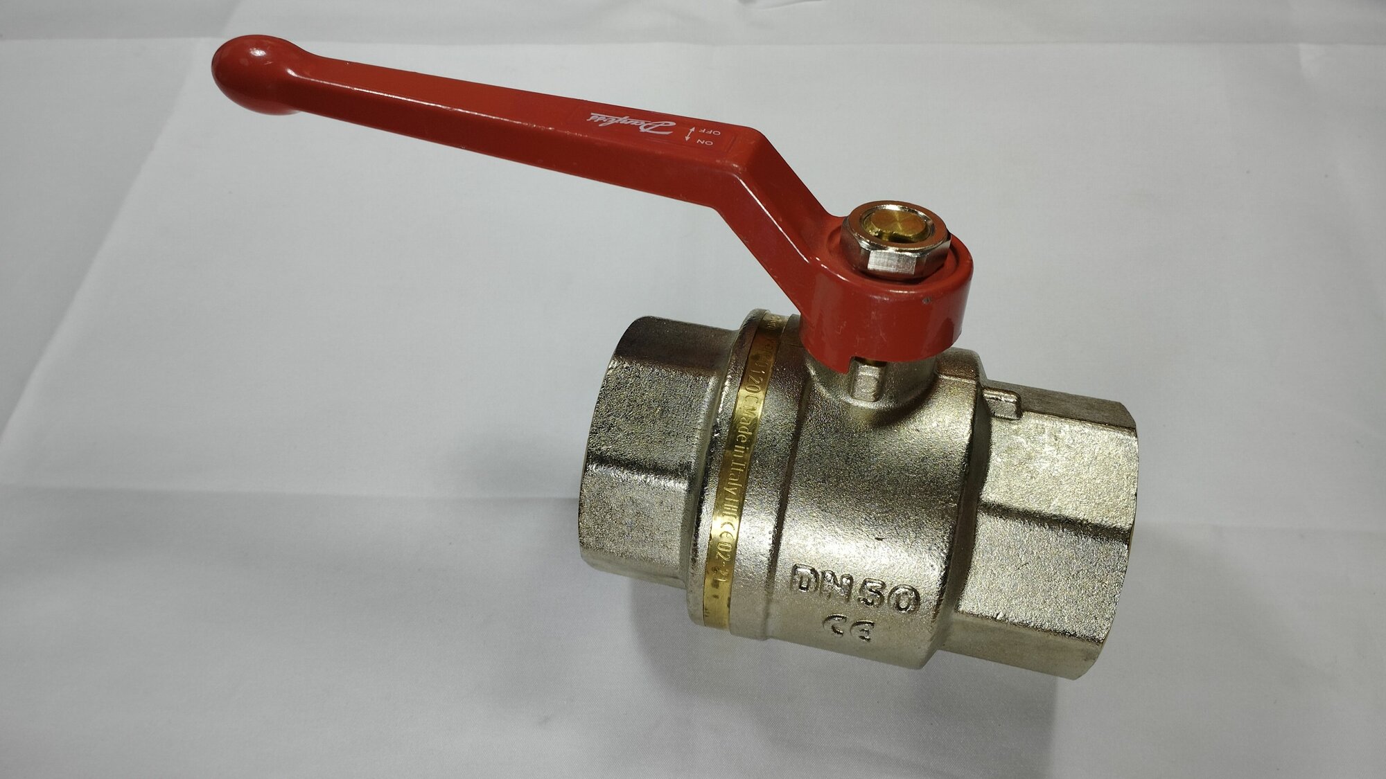 Ridan 065B8212R - Латунный шаровой кран RIDAN с внутренней резьбой UNI ISO 7/1 Ду 50 мм, PN 40 бар