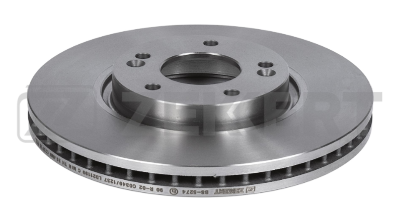 Диск торм. перед. Hyundai ix35, Sonata VI, Kia Carens IV, Optima III, Rio III, Sportage II, III .