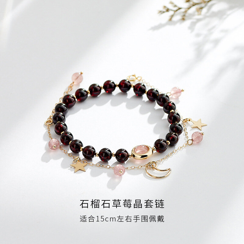 Браслет, лунный камень