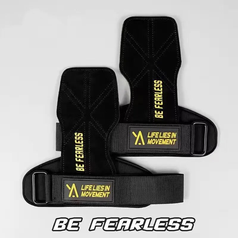 WHCMJP спортивные перчатки из воловьей кожи Черный, Black