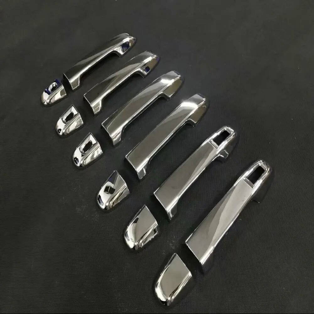 Для Toyota Voxy 80 серии 2018 2019 2020 ABS хромированные дверные ручки крышки Накладка Door Handle