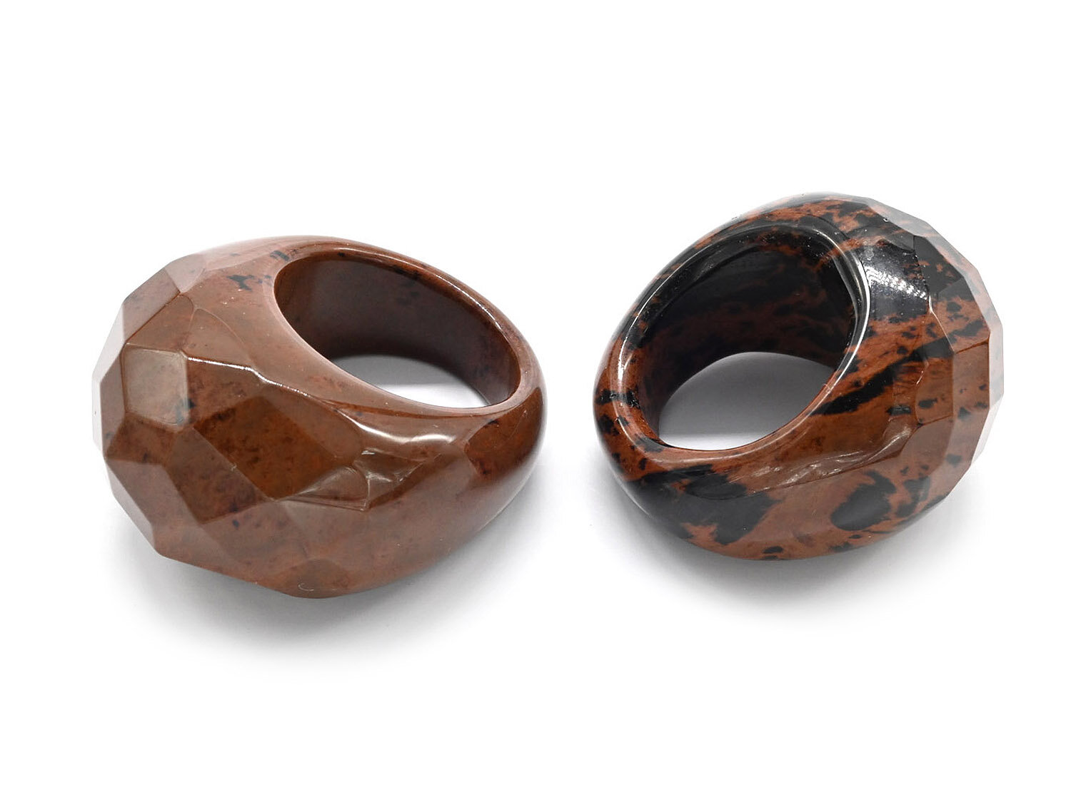 Кольцо, обсидиан