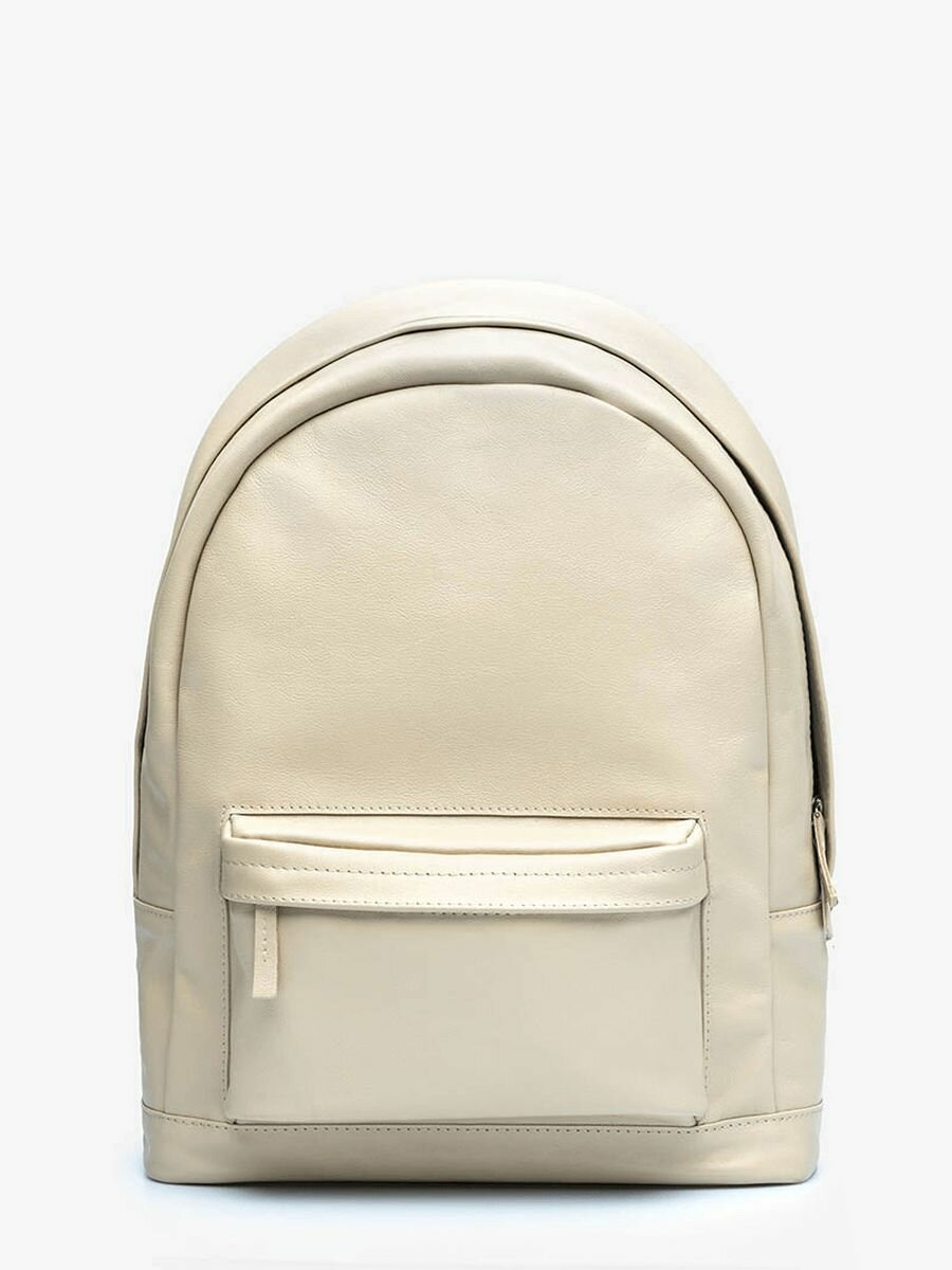 Круглый рюкзак из натуральной кожи