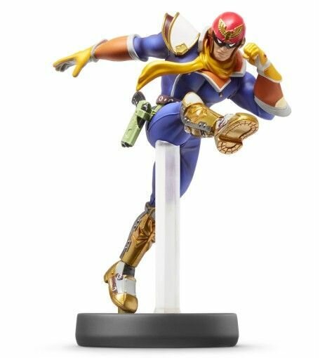 Amiibo Интерактивная фигурка Капитан Фэлкон Captain Falcon Super Smash Bros. Collection