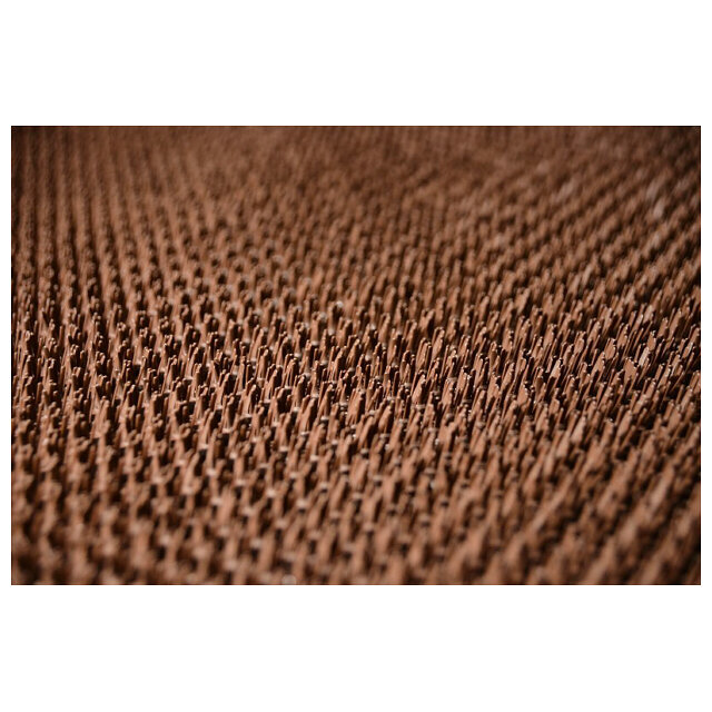 Коврик коврофф Травка 60х90см щетинистый полиэтилен, полипропилен, коричневый