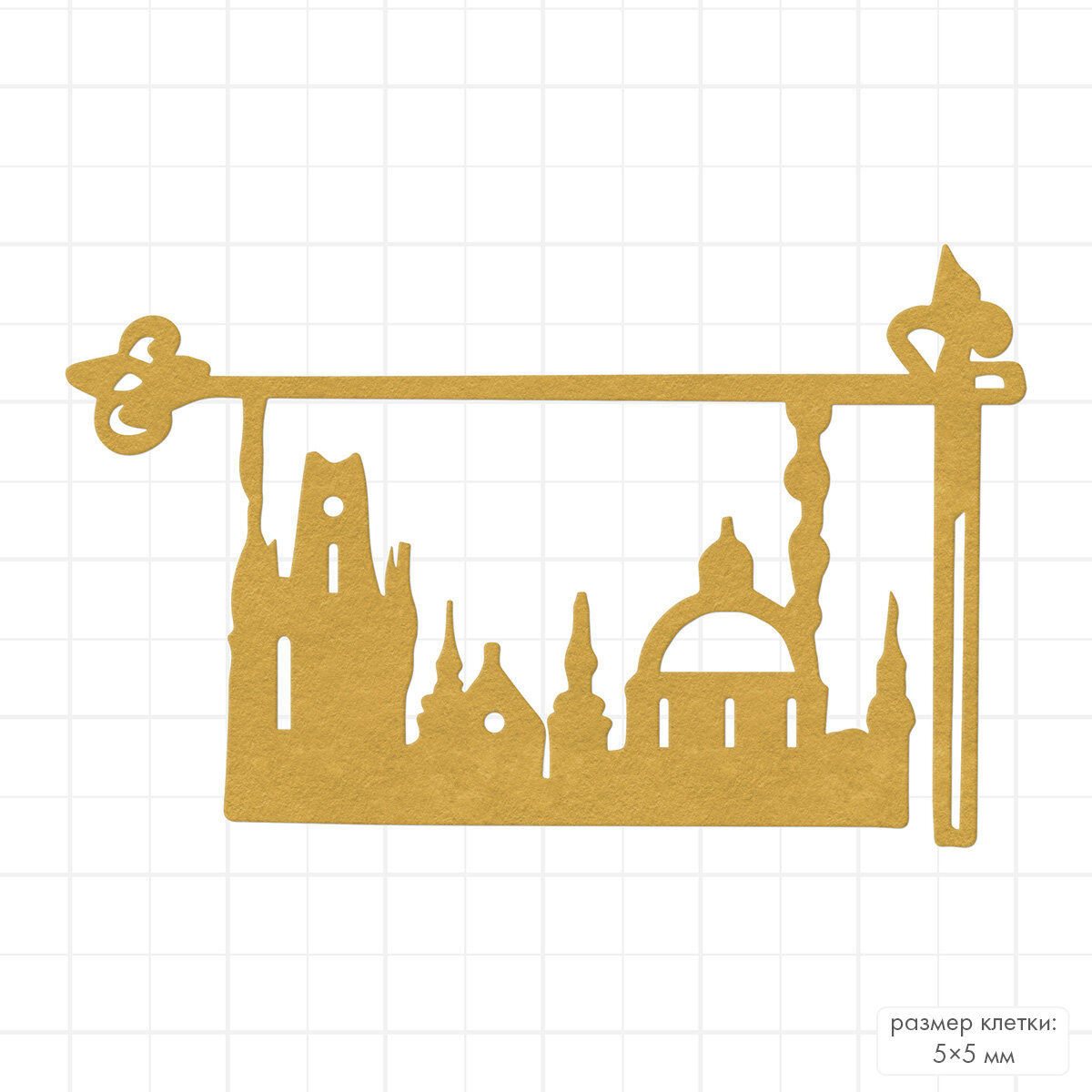 Mr.Painter DICUT-M0122-OM47 Нож для вырубки 6.4 x 4.0 см для картонных и бумажных изделий