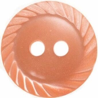 Пуговицы HEMLINE "Basic", оранжевые, 11 шт