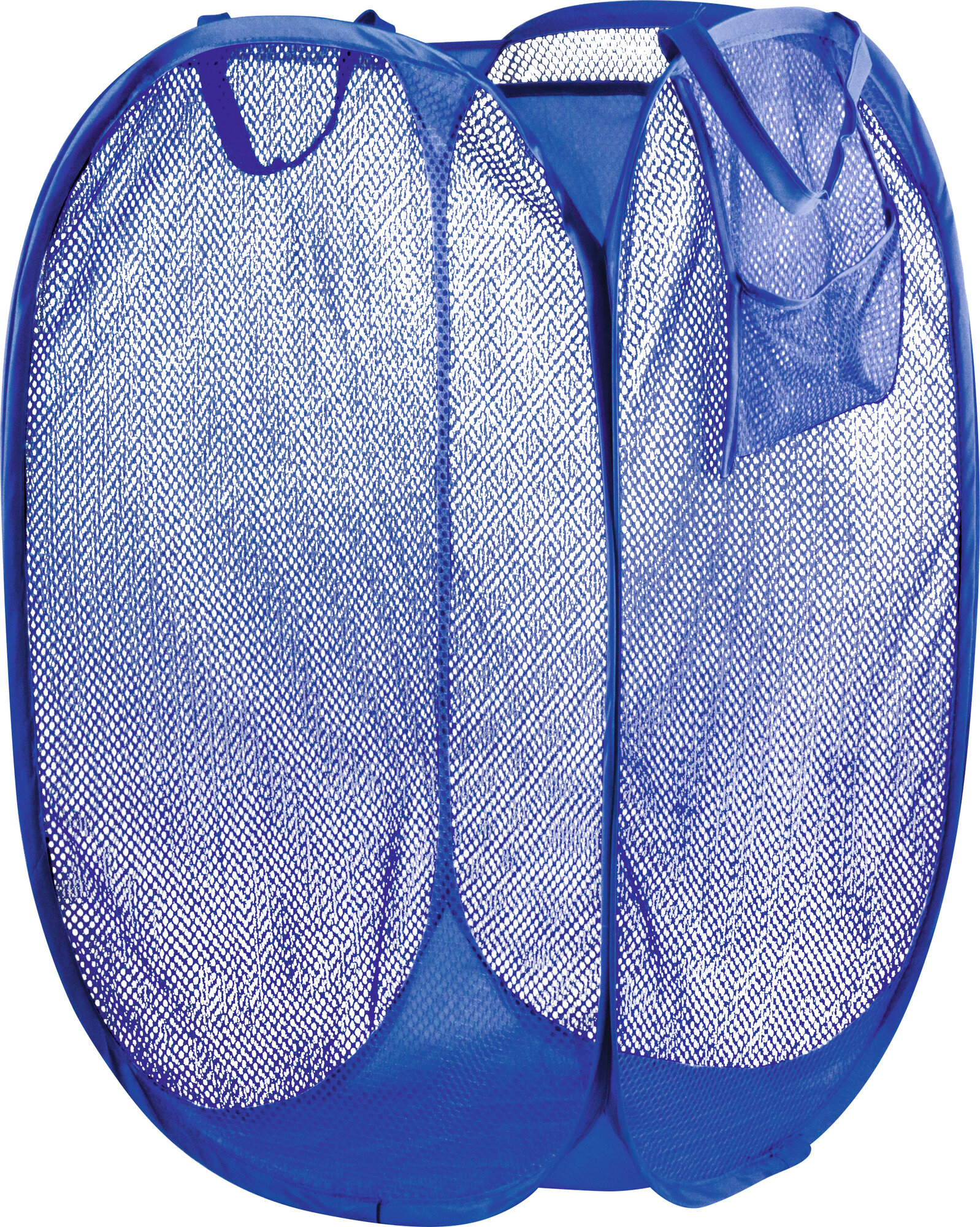 Корзина для белья с боковым карманом "Рыжий Кот" LH-14, объем: 60 л, 36 х 36 х 58 см