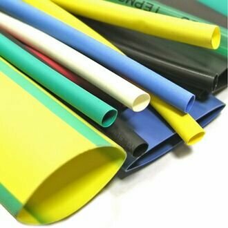 Термоусадка D=6мм 10 метров прозрачная термоусадочная трубка 10м