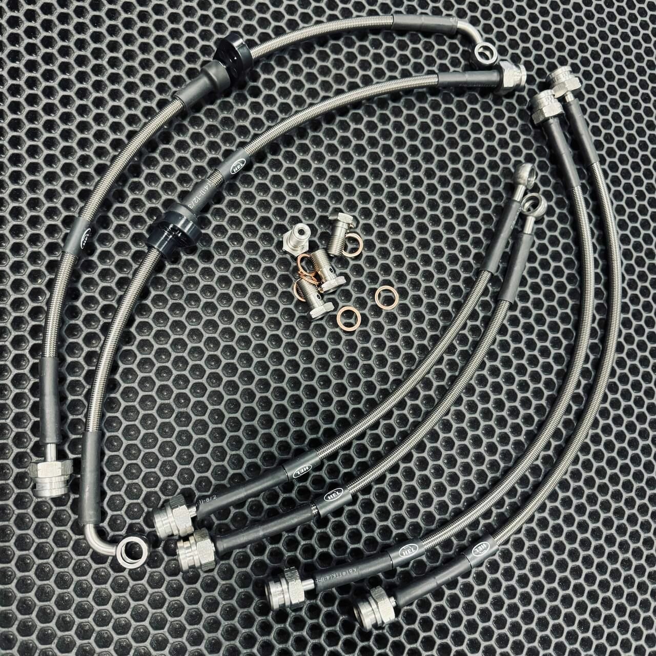 HAVAL H9 2014- н. в. Комплект армированных тормозных шлангов под лифт 2 дюйма