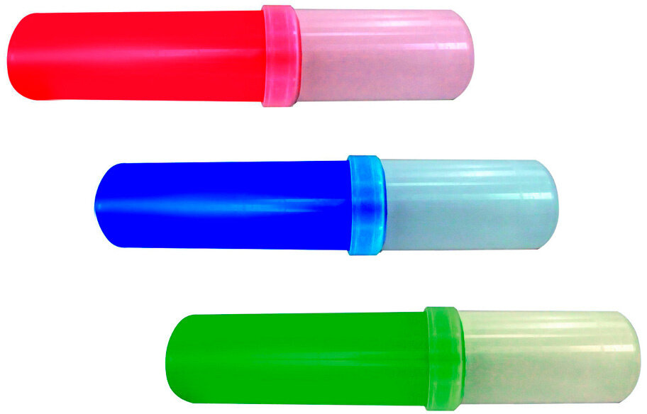 459477/850772 / Пенал-тубус Silwerhof 459477/850772, 1 отделение, форма Цилиндр, синий