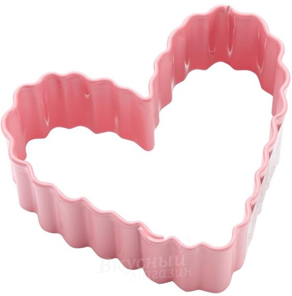Выемка для теста Волнистое сердце 7,6 см. Wilton 2308-1316 (Набор из 5 шт.)