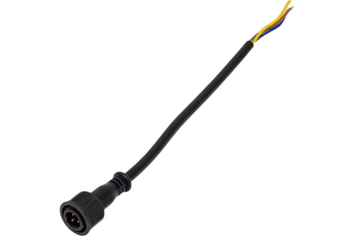 Uniel провод подключения линейных прожекторов UCX-LL2/L52-0.25M/M7 220V черный UL-00009504