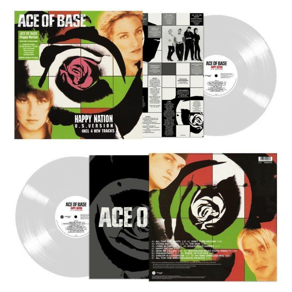 Ace Of Base - Happy Nation (U.S. Version) (color)(LP)