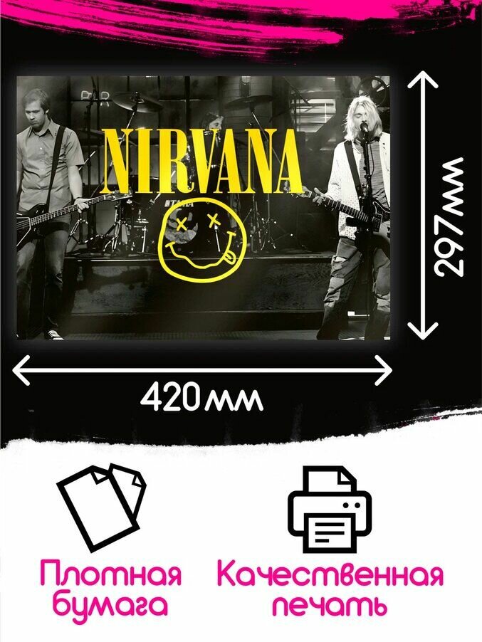 Постеры на стену Nirvana — фото 1