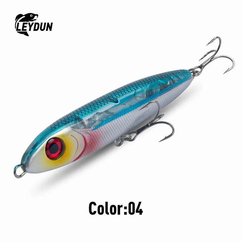 LEYDUN Ministre Jack Stickbait воблеры для морской рыбалки 120mm 35g, 04