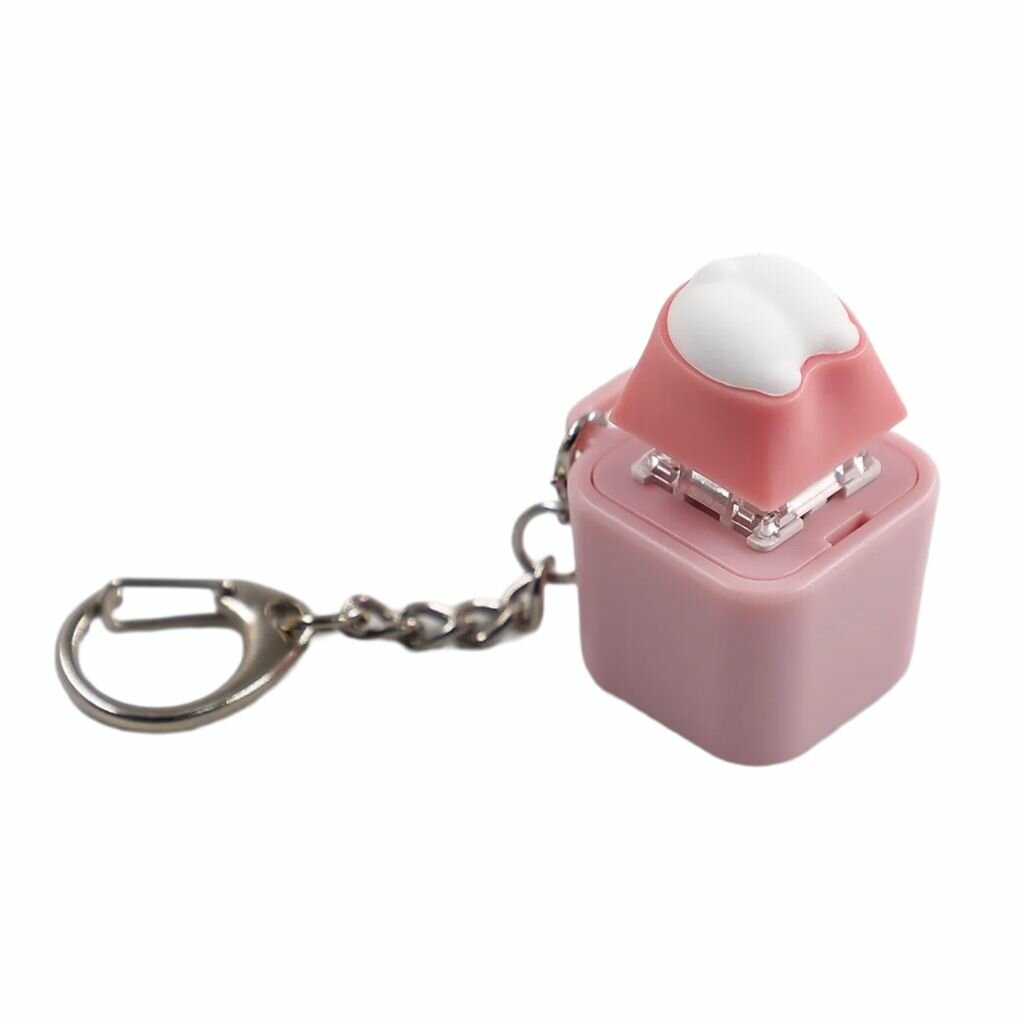 Светодиодная подсветка, переключатели клавиатуры, тестер, инструмент, мультяшный кот, брелок для тестирования ключей, игрушка механических устройств