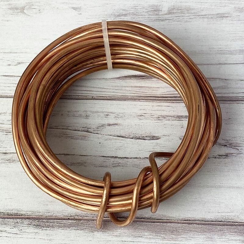 Проволока медная мягкая , марка ММ, диаметр 3 мм, длина 10 метров