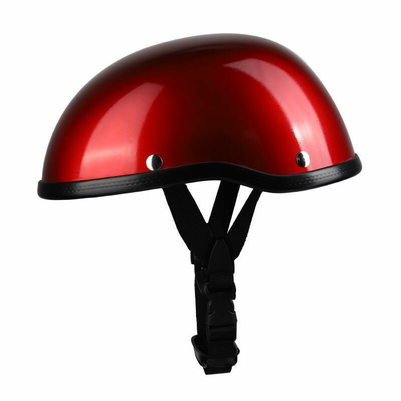 Мотошлем, цвет: красный, размер: Универсальный