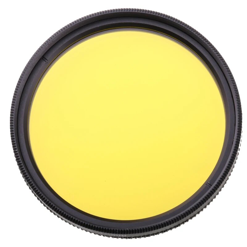 Фильтр фото объектива RISE 82mm Full Yellow