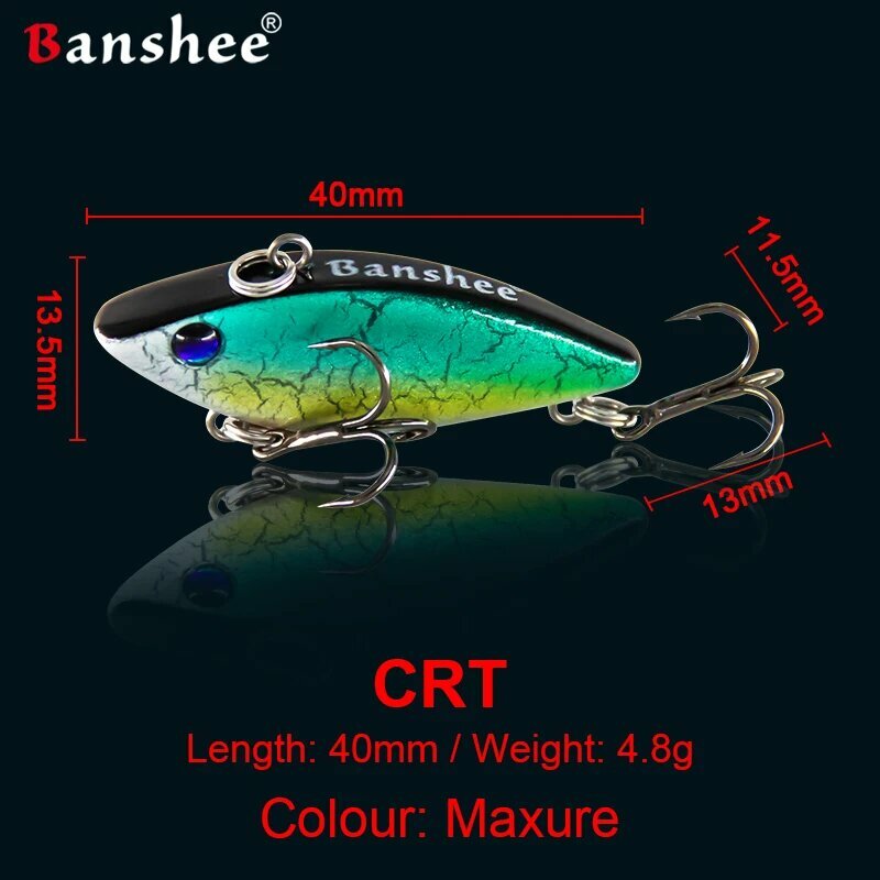 Banshee Vib Воблер 40mm, Maxure, 4.8g