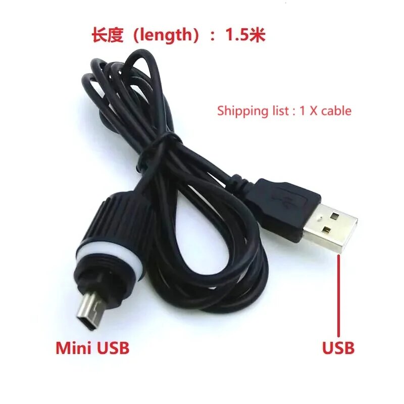 Внешний аккумулятор для экшн-камер GoPro Hero 12/11/10/9/8/7/5/4, SJ6/8, 5200 мАч, Cable C