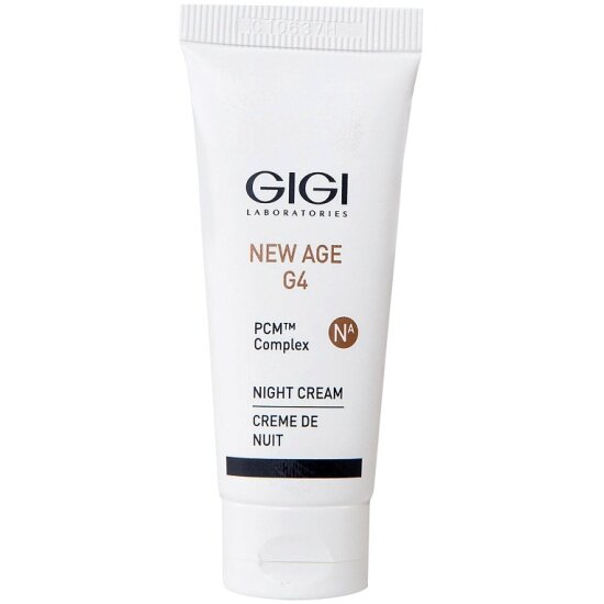 Ночной крем для лица Gigi New Age G4 Night cream PCM омолаживающий, 15 мл