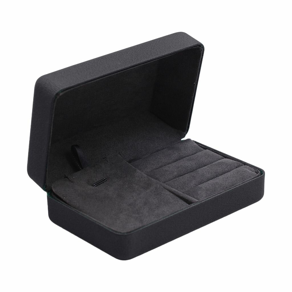 Портативная коробка для хранения ювелирных изделий, кольца, серьги, дорожный футляр, элегантный органайзер, женское ожерелье, подарочные коробки