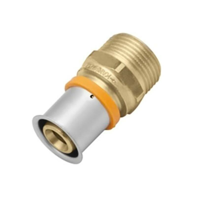 Муфта KAN-therm комбинированная пресс 16 мм 1/2" НР