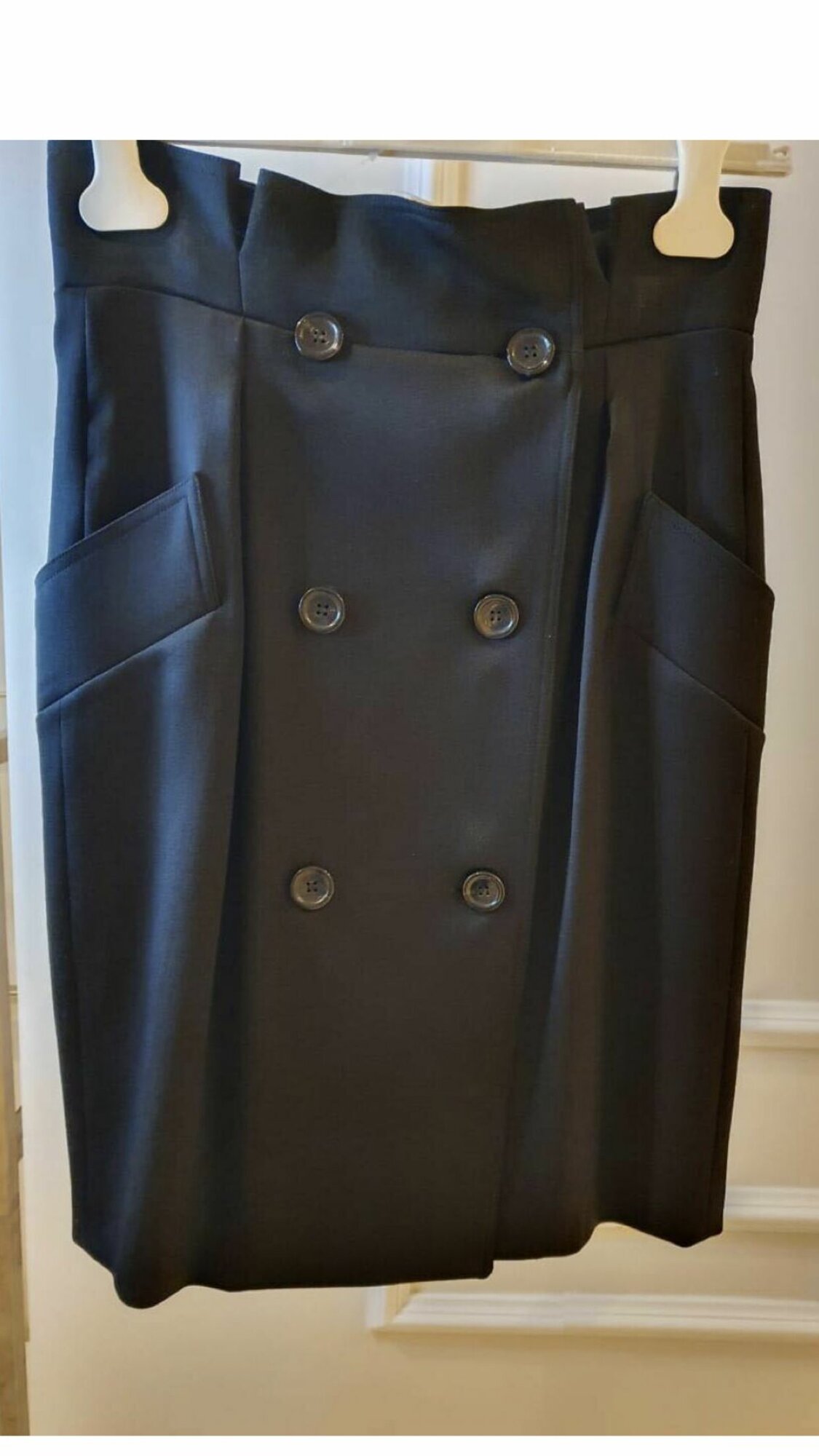 Юбка Max Mara, размер 38, черный — фото 1