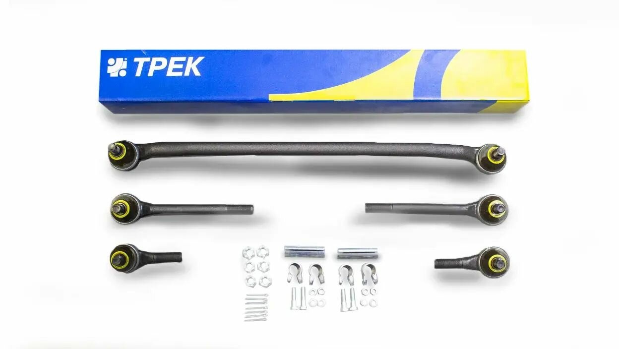 Комплект тяг рулевой трапеции нива (с ГУР) "Классика" со скруткой и крепежом, трек. ST70-119