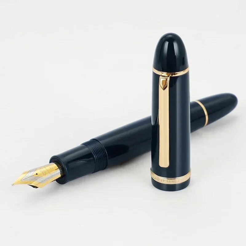 Перьевая ручка Jinhao X159 разноцветная F (0.5mm), X159 Gold-Blue