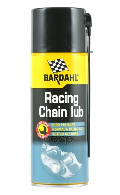 2810 Смазка для цепей мотоциклов RACING CHAIN LUBE 400 мл Bardahl Bardahl арт. 2810