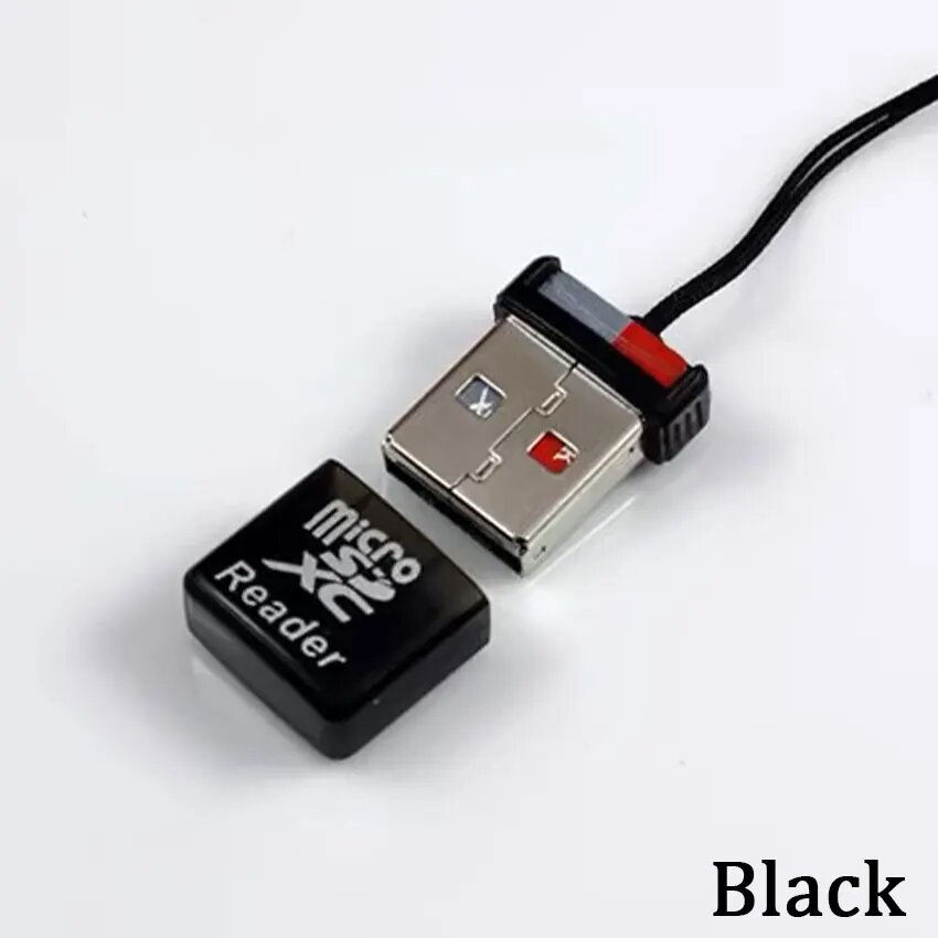 Кардридер JCD USB 2.0 Mini SD/SDXC Black