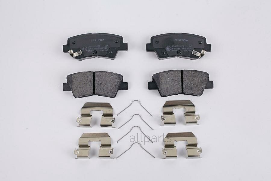 ZF RUSSIA GDB2353 ZFR Колодки тормозные HYUNDAI SONATA VII 14- / KIA OPTIMA 15- задние