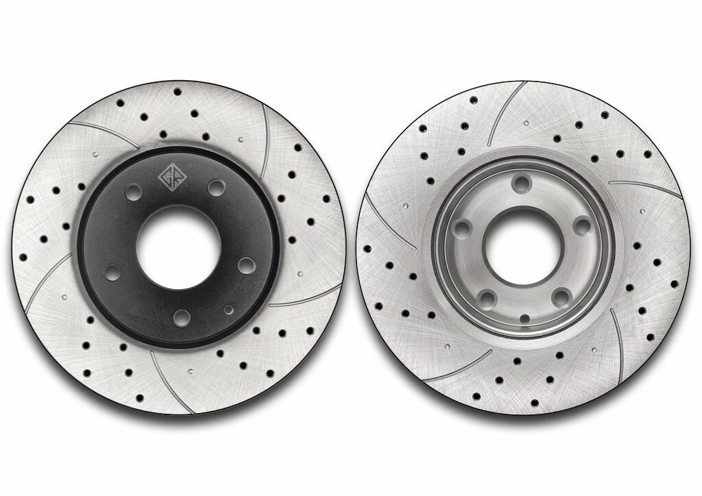 Тормозной диск Gerat DSK-F102W (передний) Performance с перфорацией MAZDA 3; AXELA; MAZDA CX-3