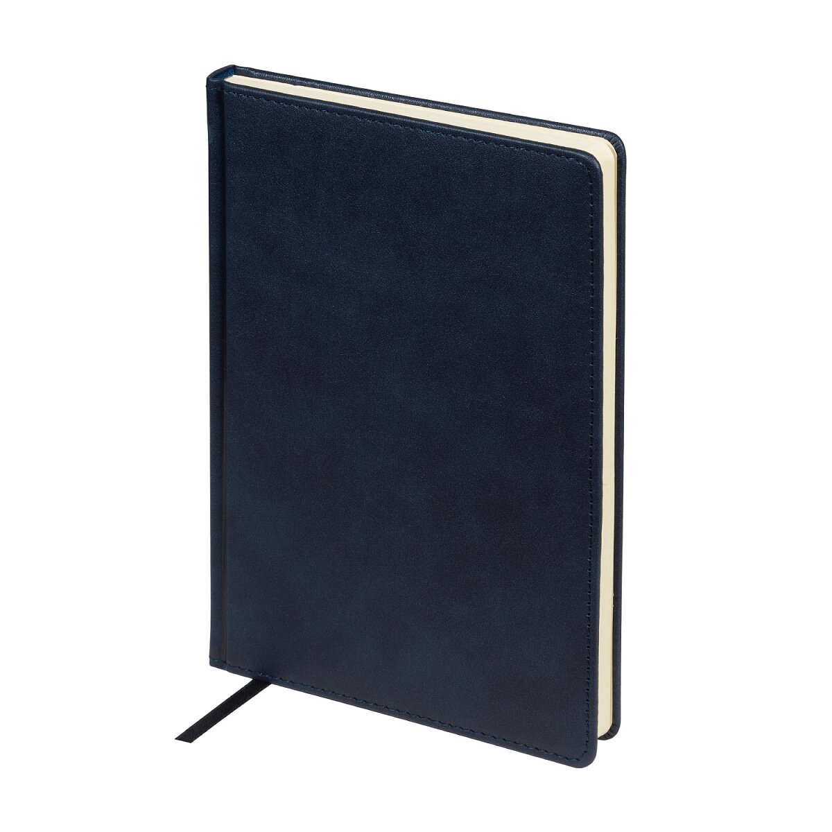 Ежедневник А5 128л недатир. тв. обл. Classic темно-синий кожзам ляссе BRUNO VISCONTI 3-689/06 шт