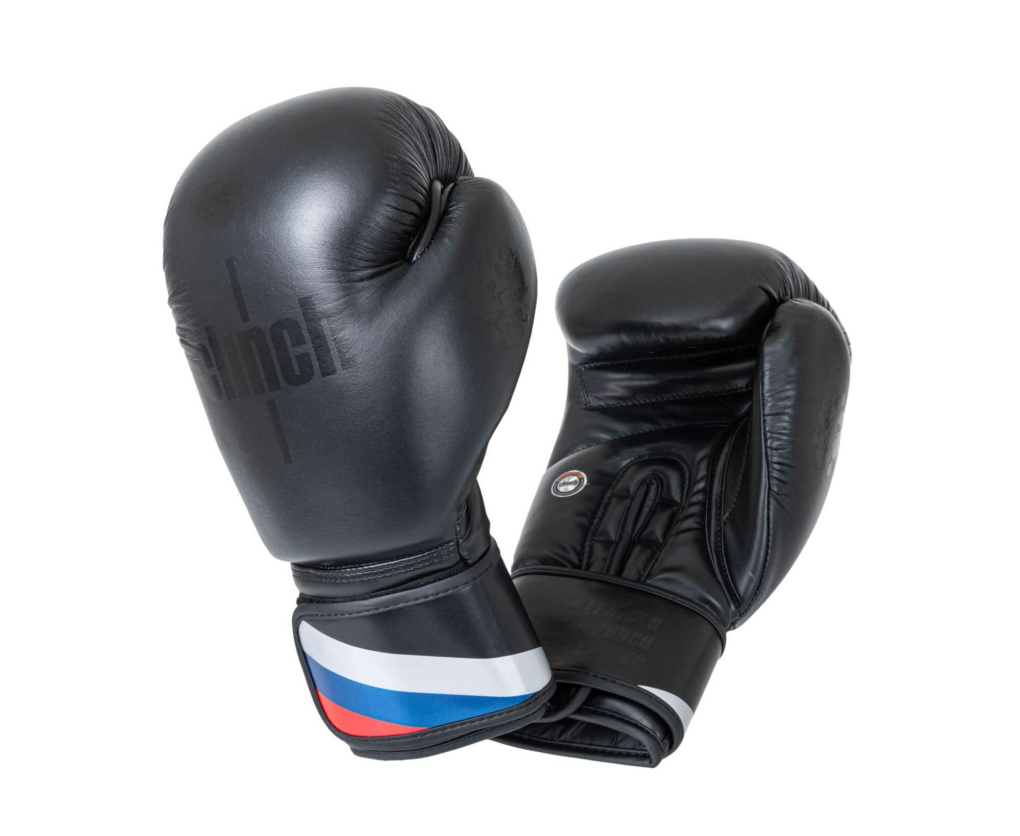 Перчатки боксерские Clinch Olimp Plus черные (вес 14 унций)