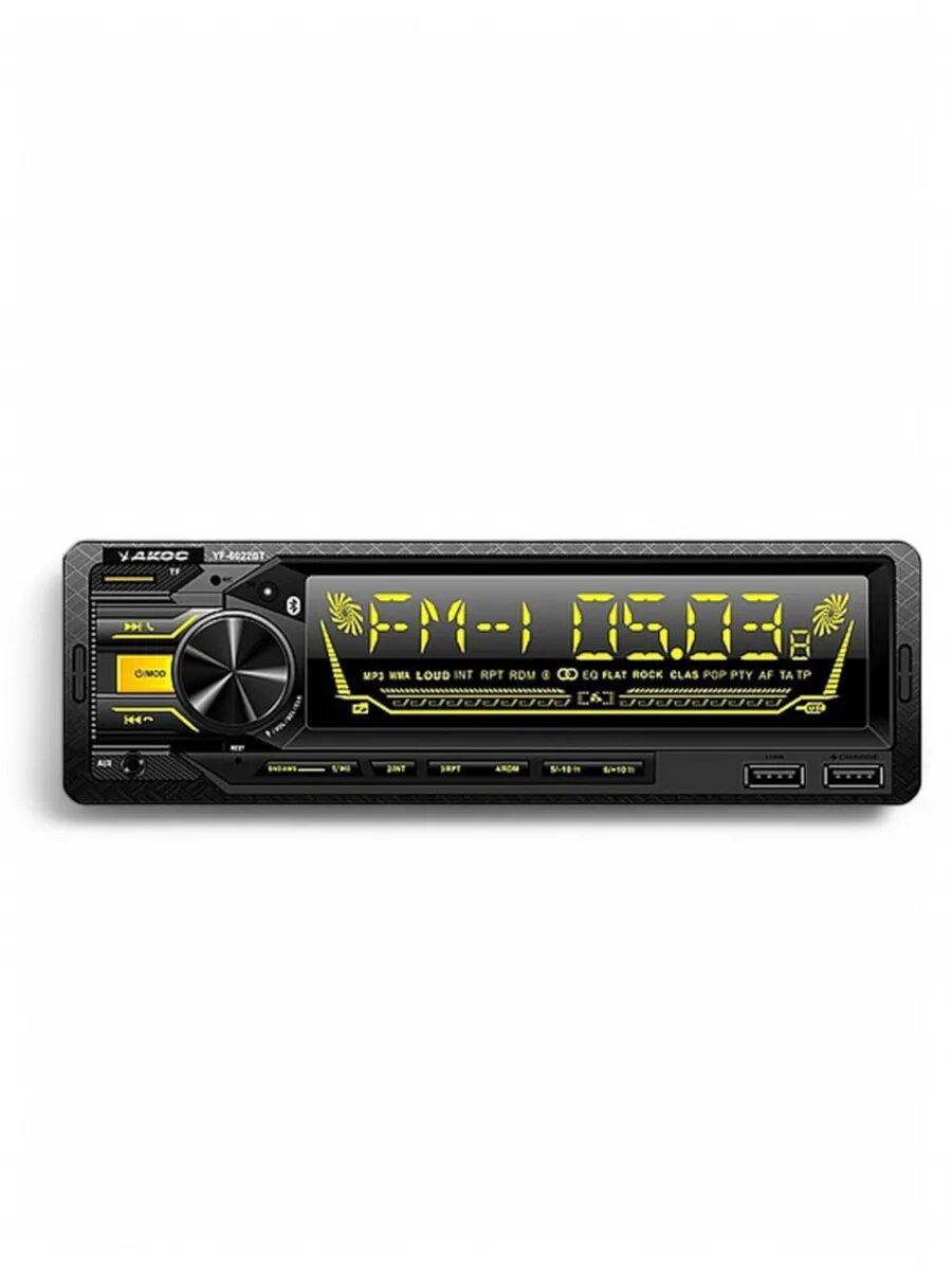 Автомобильная магнитола YF-6021BT - bluetooth, USB, радио с подсветкой